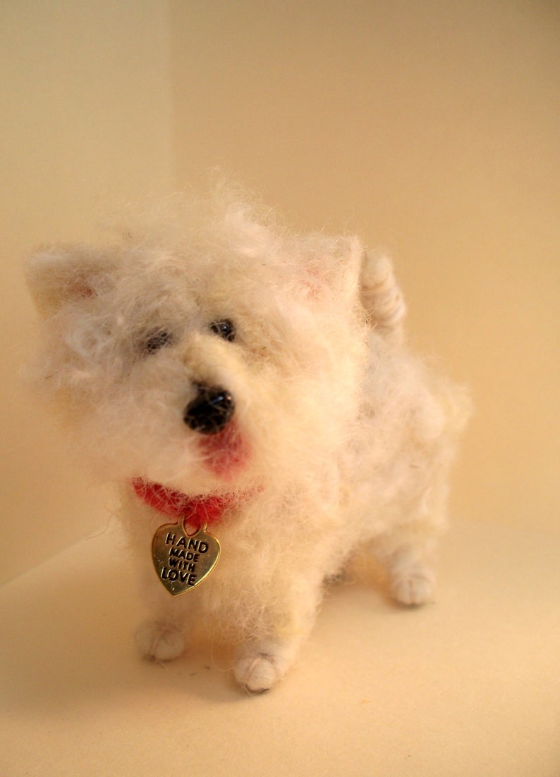 West Highland Terrier Wool Needle Felted Dog....made to | Etsy