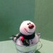 Snowman in a Bucket 4 Wool Felted Ornament - Etsy