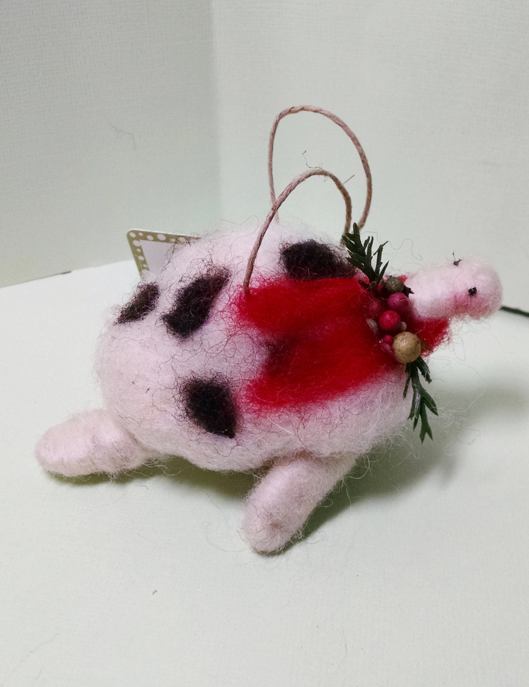 Sea Turtle Felted Wool Ornament -NEW FOR 2015 - Etsy