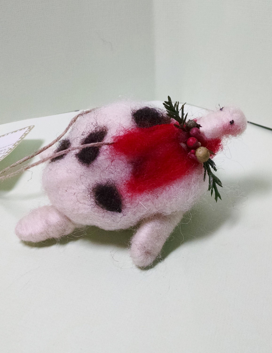 Sea Turtle Felted Wool Ornament NEW FOR 2015 - Etsy