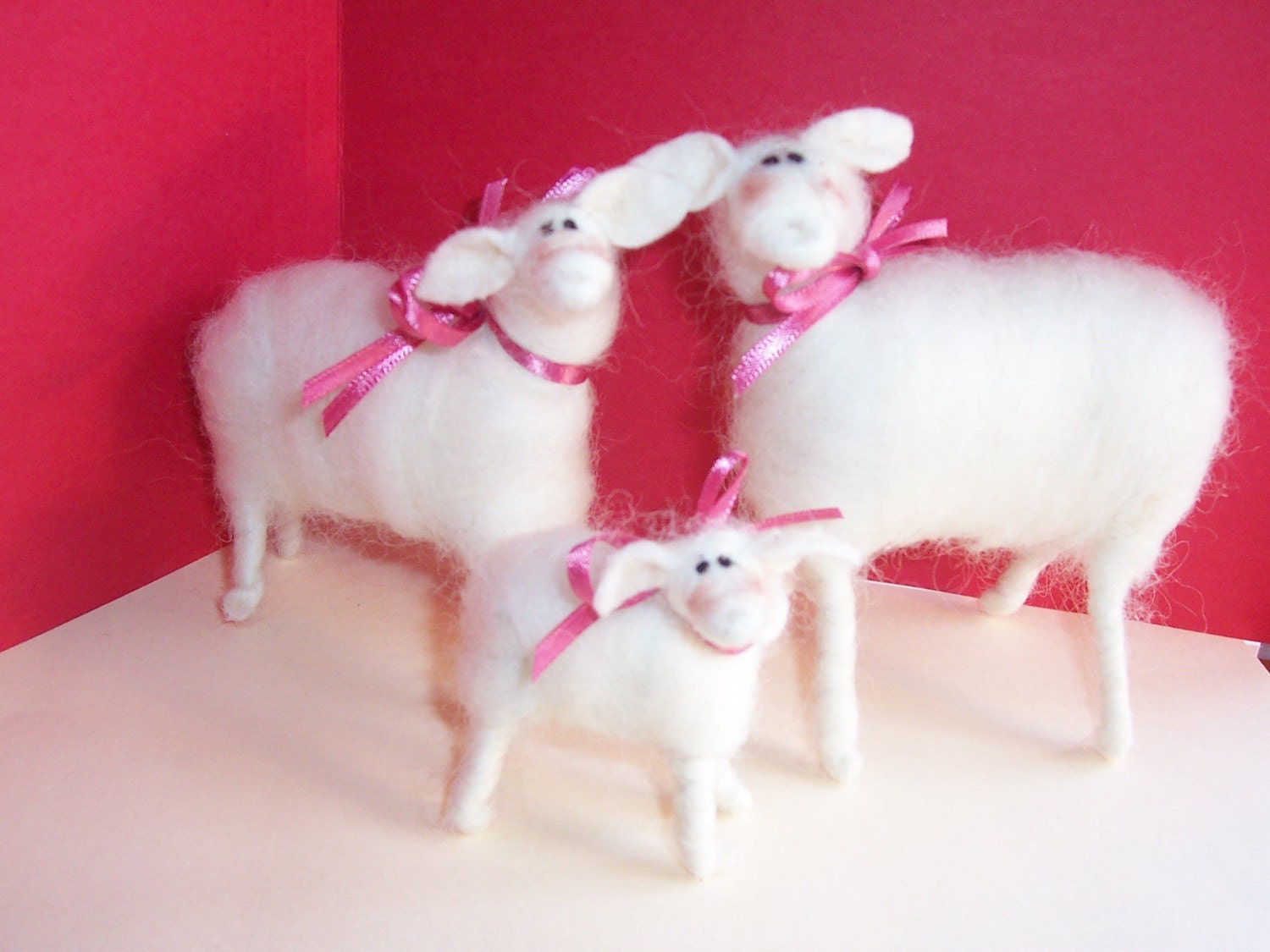 Sheep Family Felted - Etsy