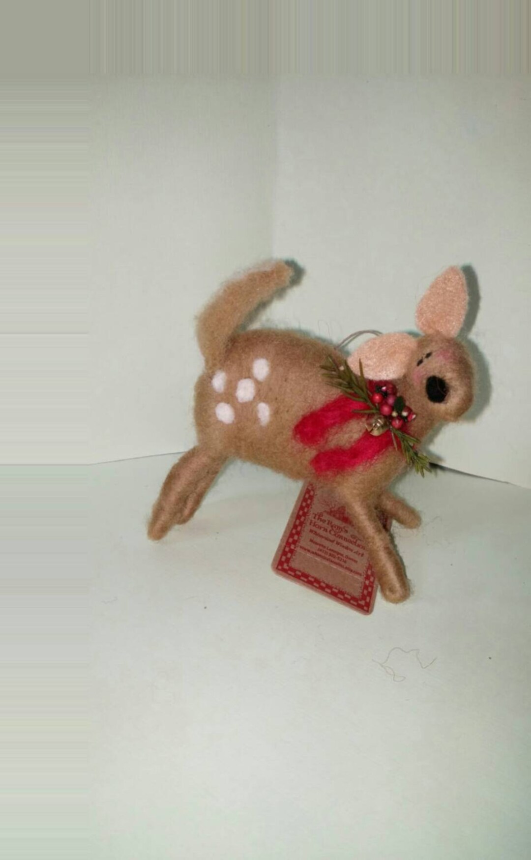 Fawn Wool Ornament - Etsy