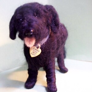 Brown Labrador Felted Wool Dog Ornament - Etsy