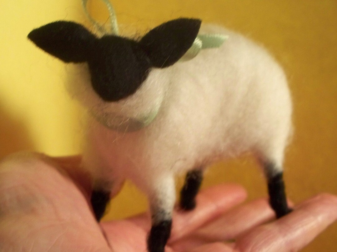 Two Wool Wrapped Lambs - Etsy