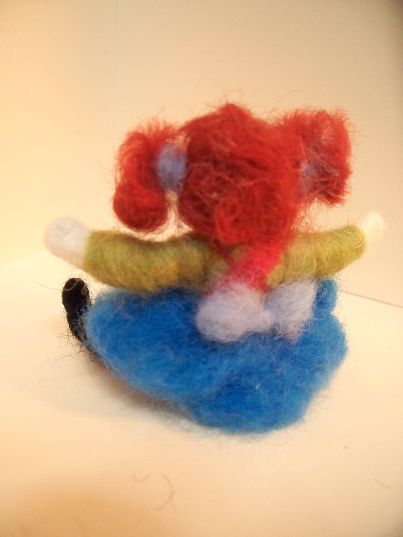 Miniature Raggedy Ann Wool Wrapped/needle Felted - Etsy