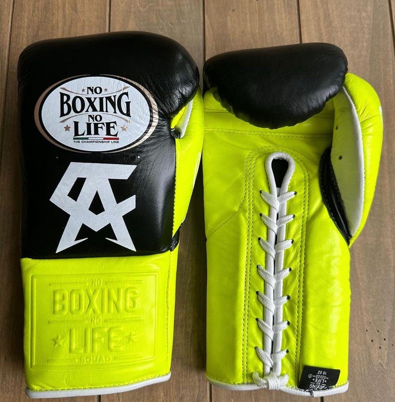 No Boxing No Life Handmade Boxing Gloves Premium Quality & Custom ...