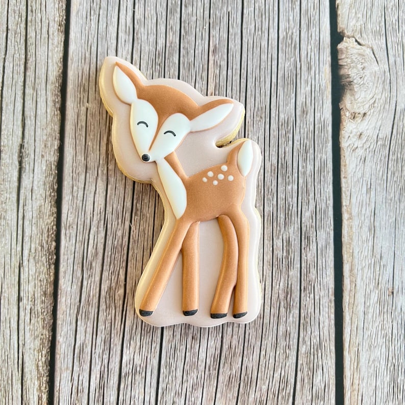 Baby Deer Cookie Cutter | Perfect Design for Baby Showers, Birthdays ...
