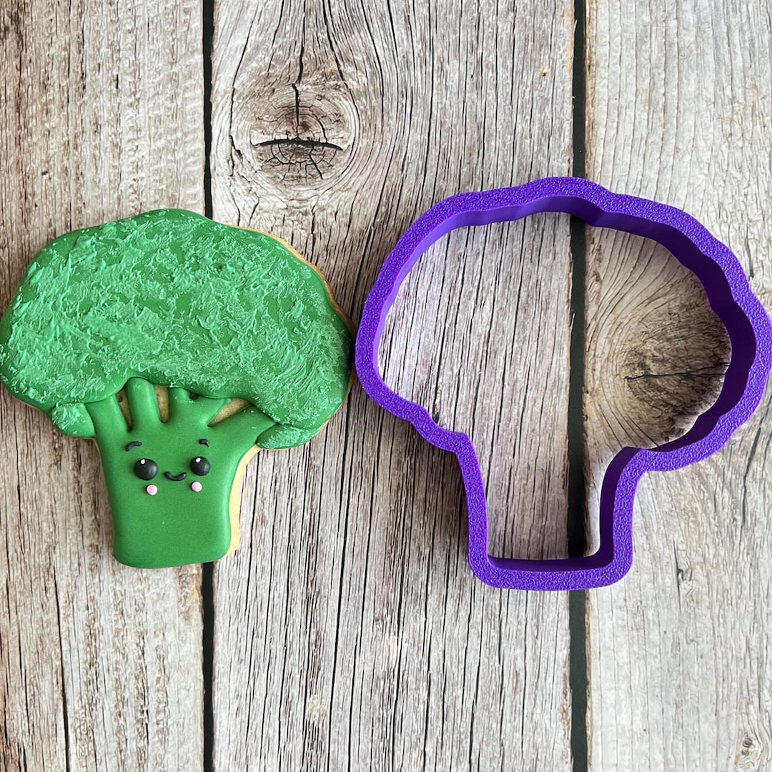 Broccoli Cookie Cutter | Hey Bear Inspired Broccoli Shape | Perfect for ...