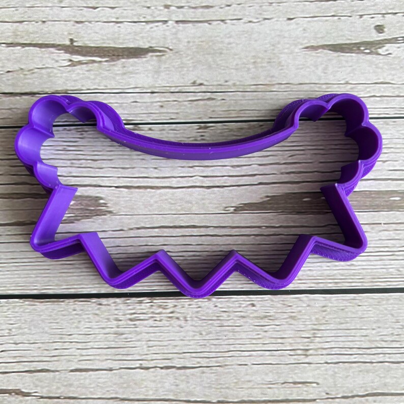Banner Cookie Cutter | Customizable Banner Shaped Cookie Cutter for ...