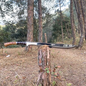 Handmade Viking Two Handed 28 Inch Sword | Made From Leaf Spring 5160 ...