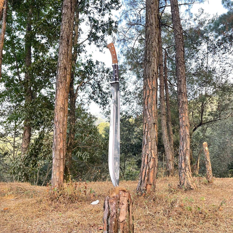 Handmade Viking Two Handed 28 Inch Sword Made From Leaf Spring 5160 ...