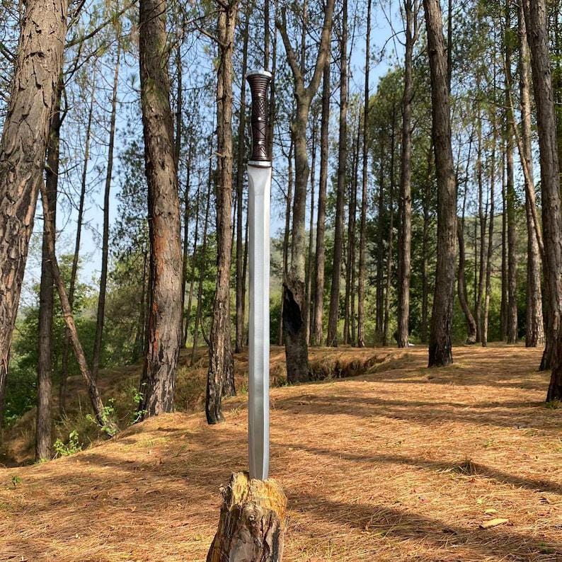 Gladius Sword/handmade 21" From Leaf Spring of Truck-balance Water ...