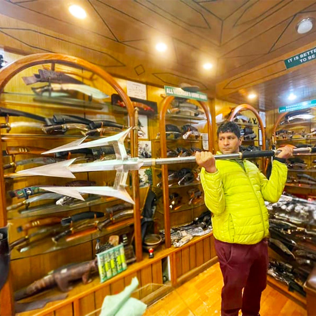 Aquaman's TRIDENT | Handmade 6 1/2 Feet Trident | Hand Forged Trident ...