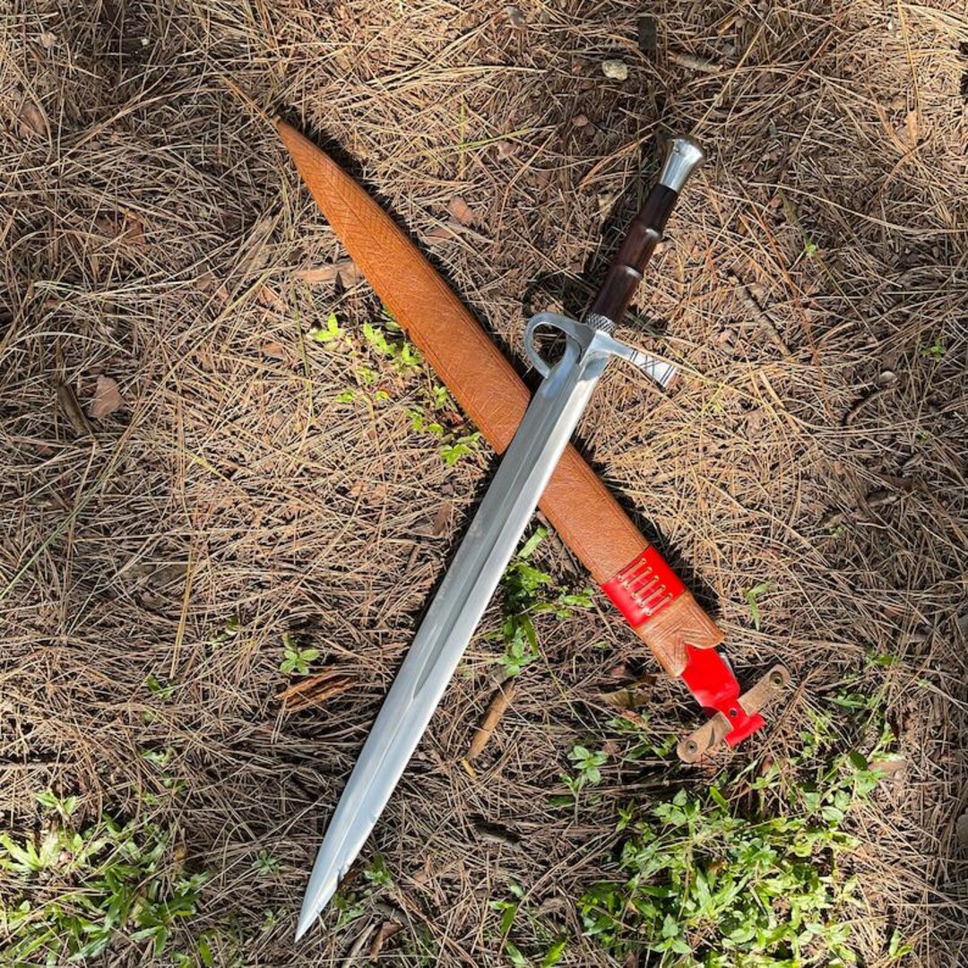 26" Hand Forged Master Sword | Truck Leaf Spring Blade Viking Sword ...