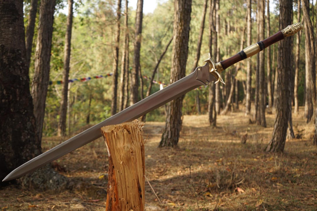 Custom 33-inch Hand-forged Viking Style Sword – 5160 Carbon Steel ...