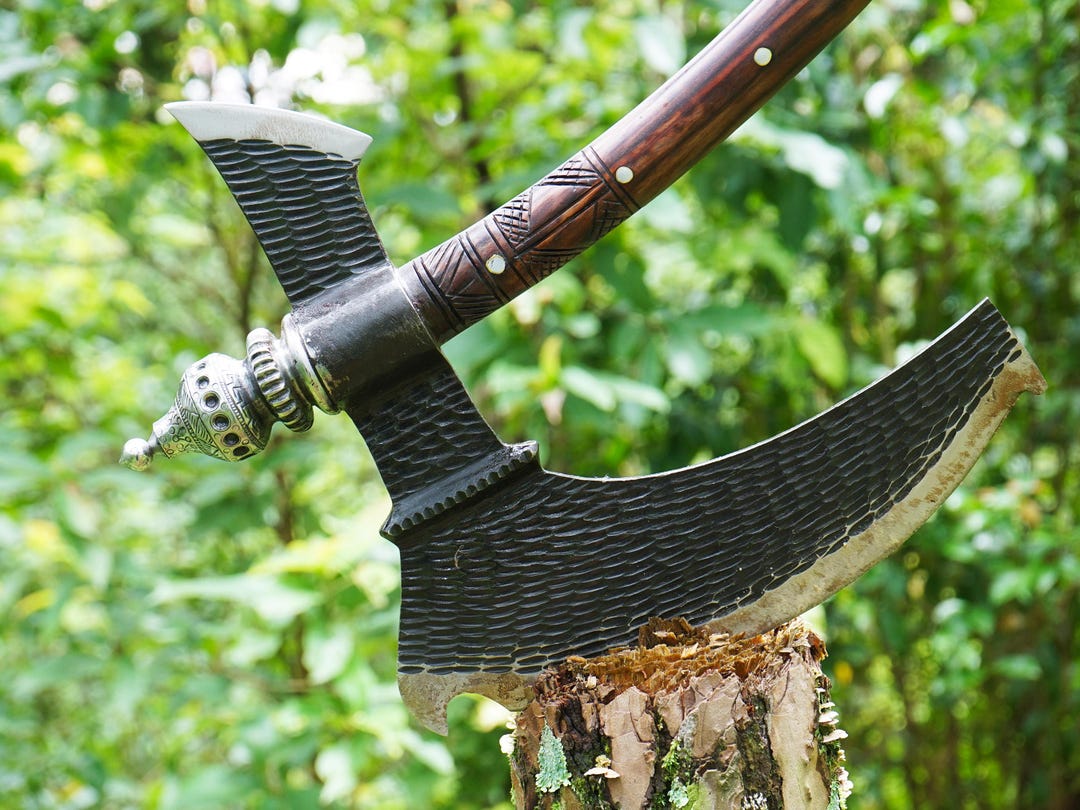 Axe -11 Inch Handmade Black Farmer Axe | Made From Leaf Spring ...