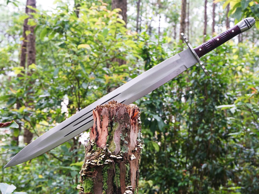 25 Inch Handmade Master Sword | Oil Quenching Handforged Gifts ...