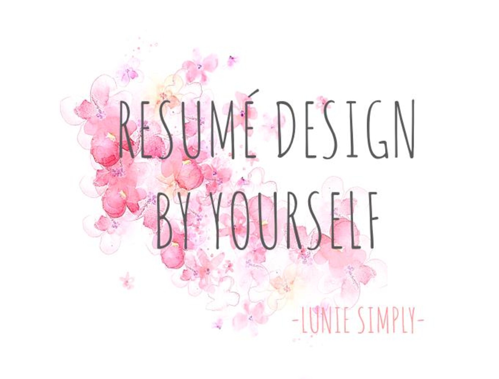 Resume Template CV Template Black Gray for Men and Women resume and ...