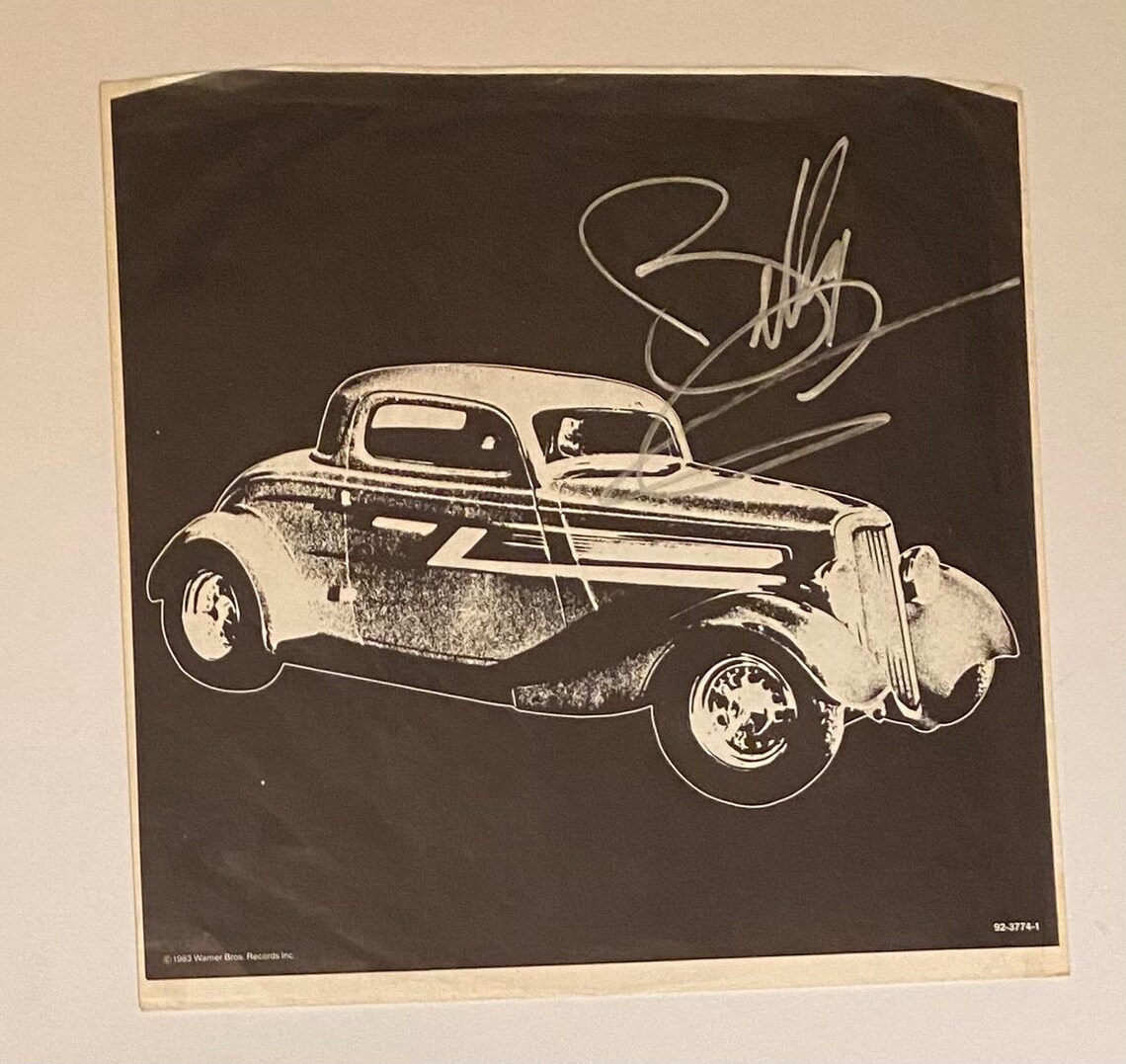Billy Gibbons Autograph on ZZ Top LP Inner Sleeve - Etsy