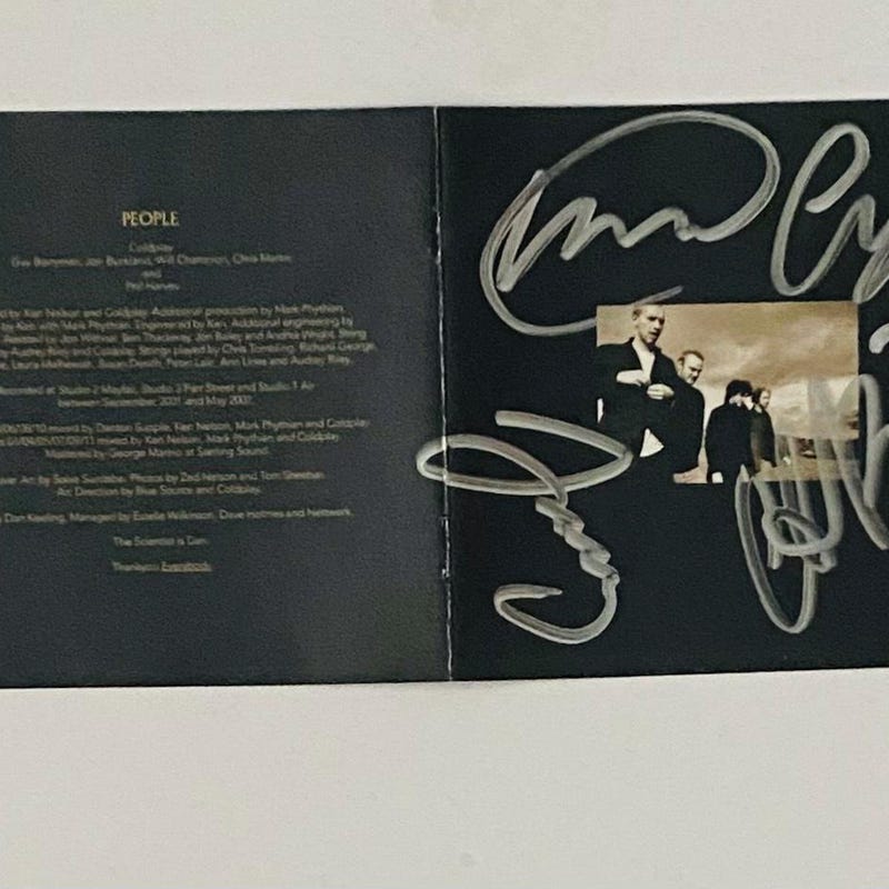 Coldplay - Etsy