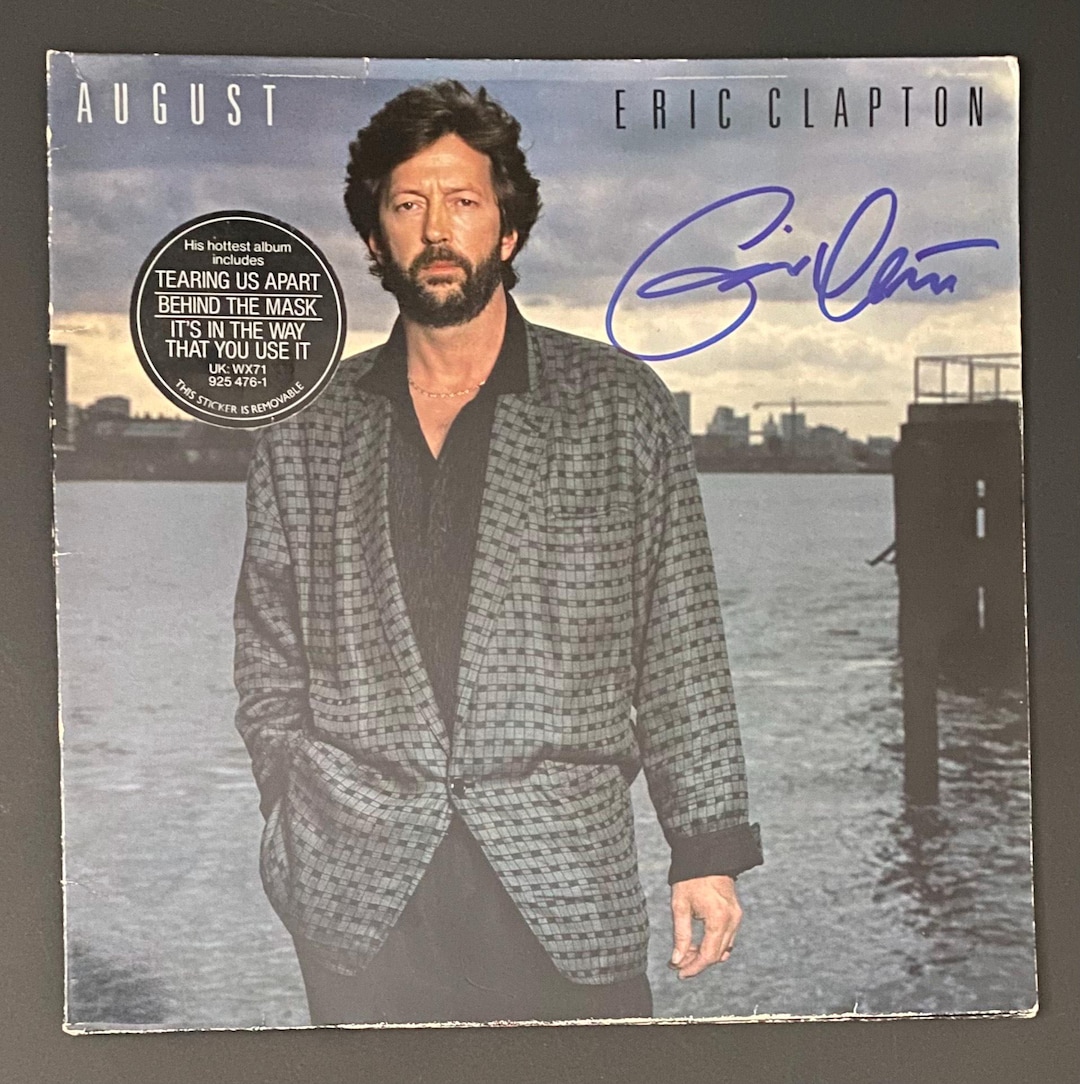 Eric Clapton Autograph on Original LP Sleeve With COA - Etsy