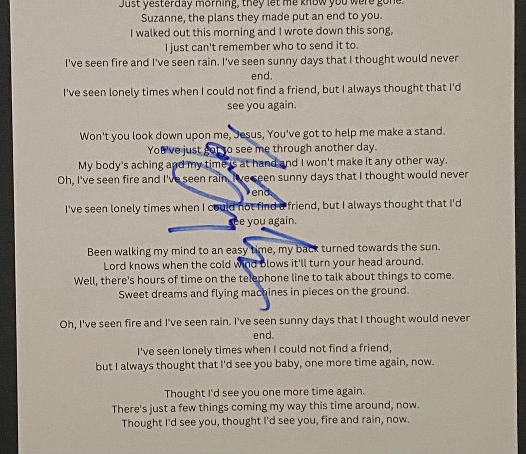 James Taylor Autograph on A4 Sheet With COA - Etsy