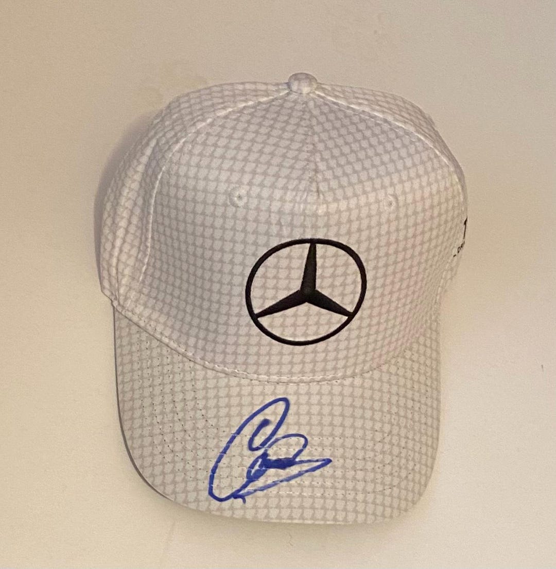 Lewis Hamilton Autograph on F1 Cap With COA - Etsy
