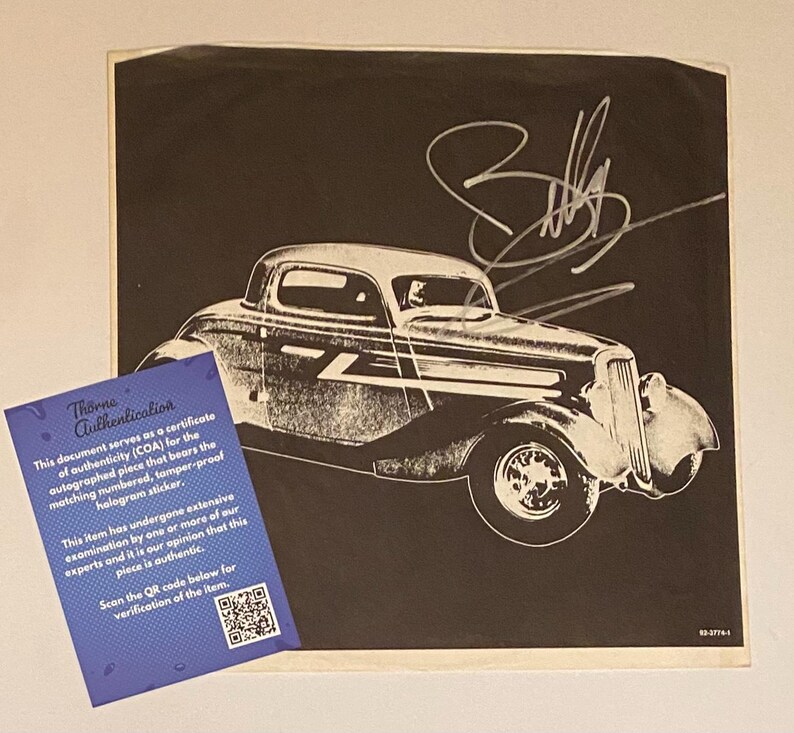 Billy Gibbons Autograph on ZZ Top LP Inner Sleeve - Etsy