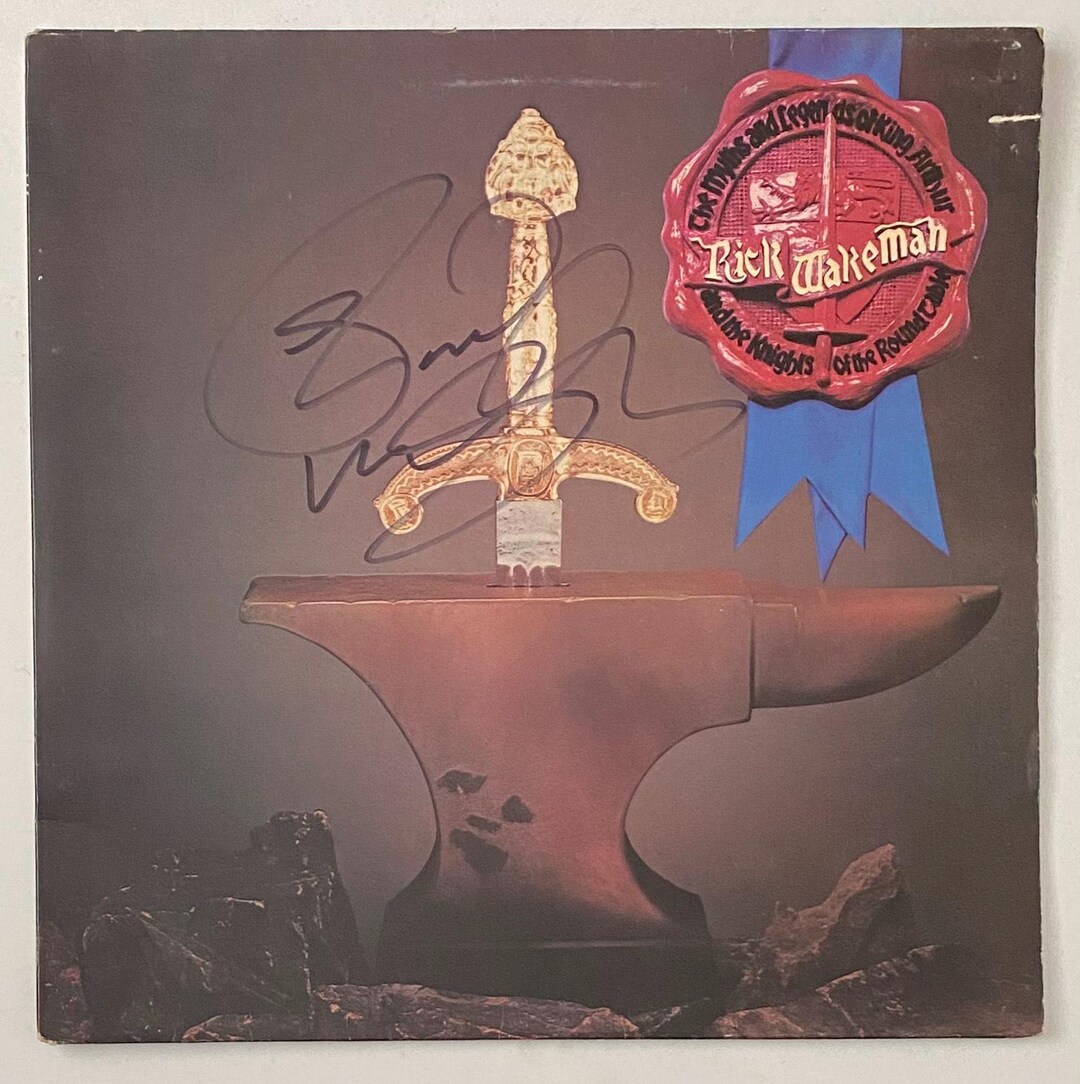 Rick Wakeman Autograph on LP Sleeve With COA - Etsy