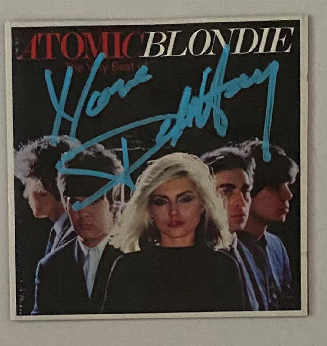 Debbie Harry Blondie Autograph on CD Cover With COA - Etsy