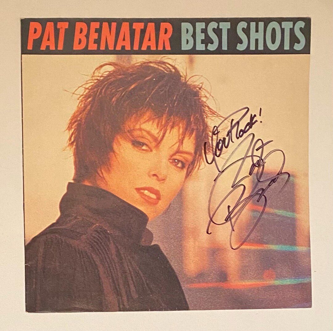 Pat Benatar Autograph on LP Sleeve With COA - Etsy