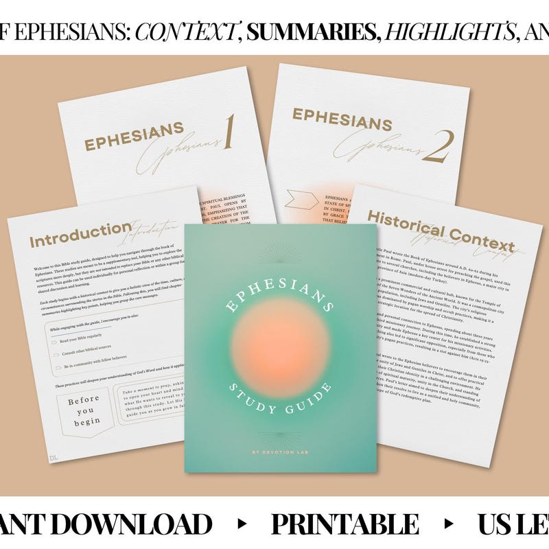 Ephesians - Etsy