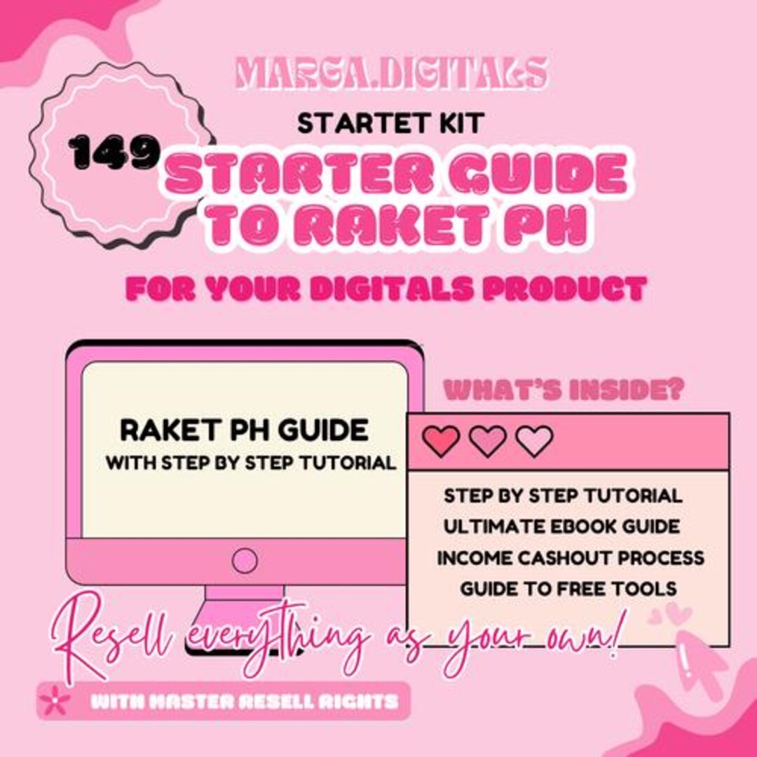 RAKET PH GUIDE with Master Resell Rights - Etsy