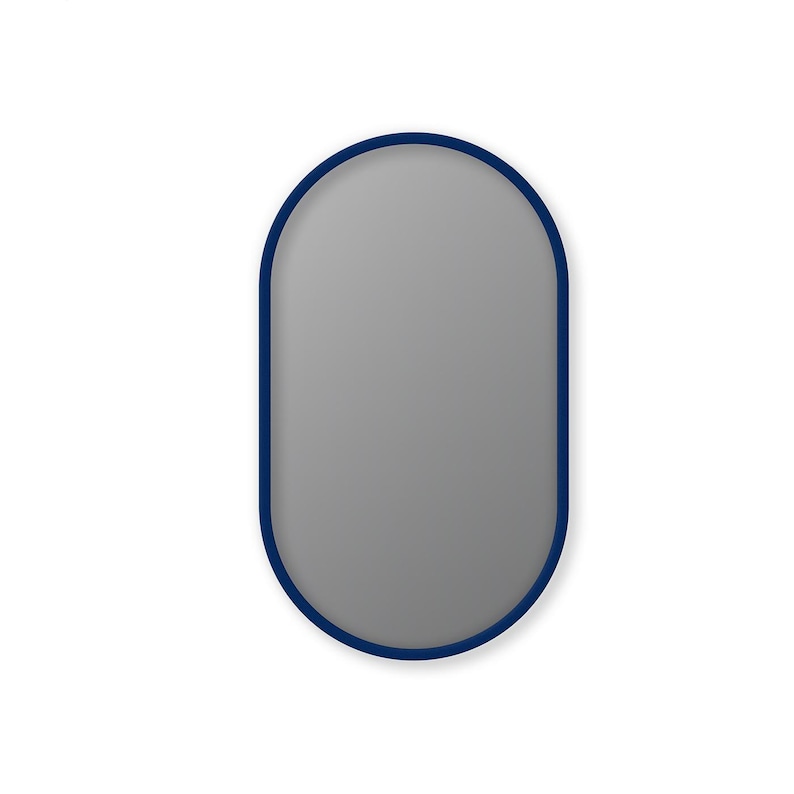 Oval Mirror - Navy Blue - Etsy