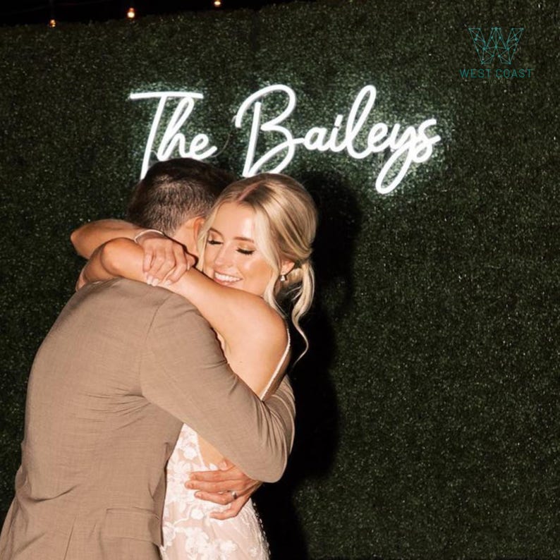 Custom Neon Wall Sign for Home | Personalized LED Name Light | Bedroom ...