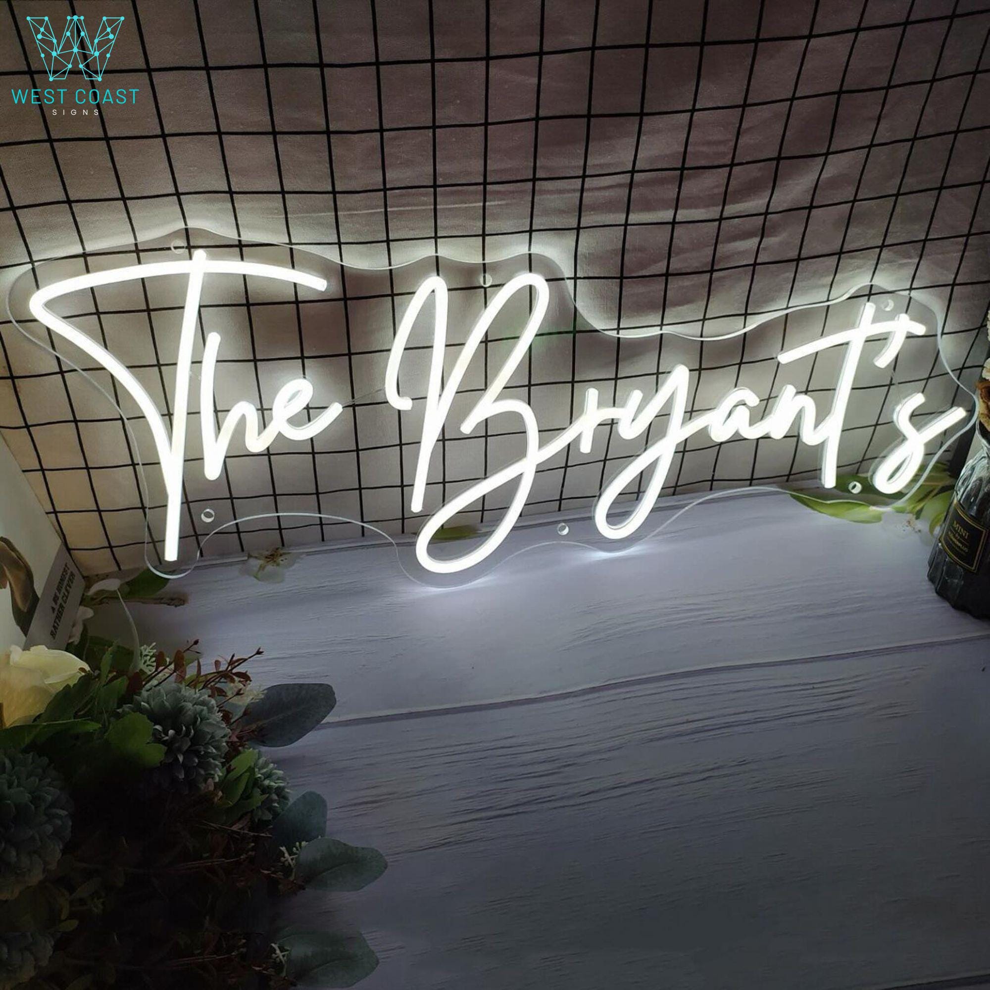 Custom Neon Wall Sign for Home | Personalized LED Name Light | Bedroom ...