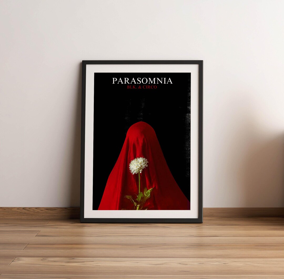 Parasomnia Lyric Poster - Etsy