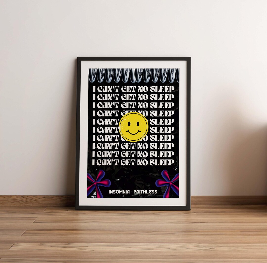 Insomnia - Poster - Etsy