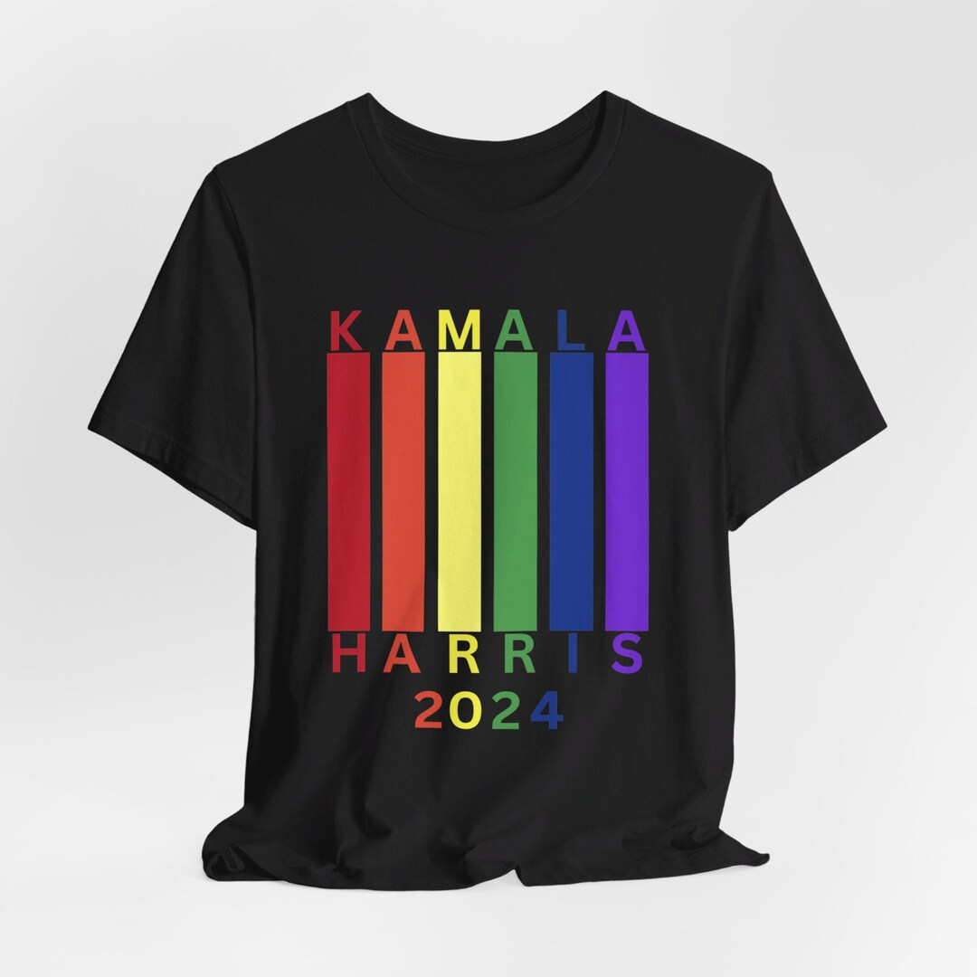 Kamala Harris Rainbow Block Tee Shirt - Etsy