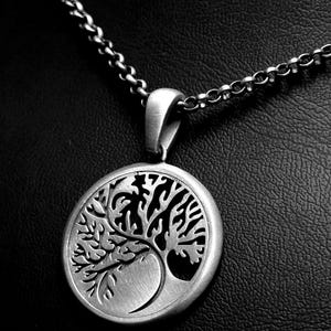 Tree of Life Pendant Necklace for Men and Women, Sterling Silver ...