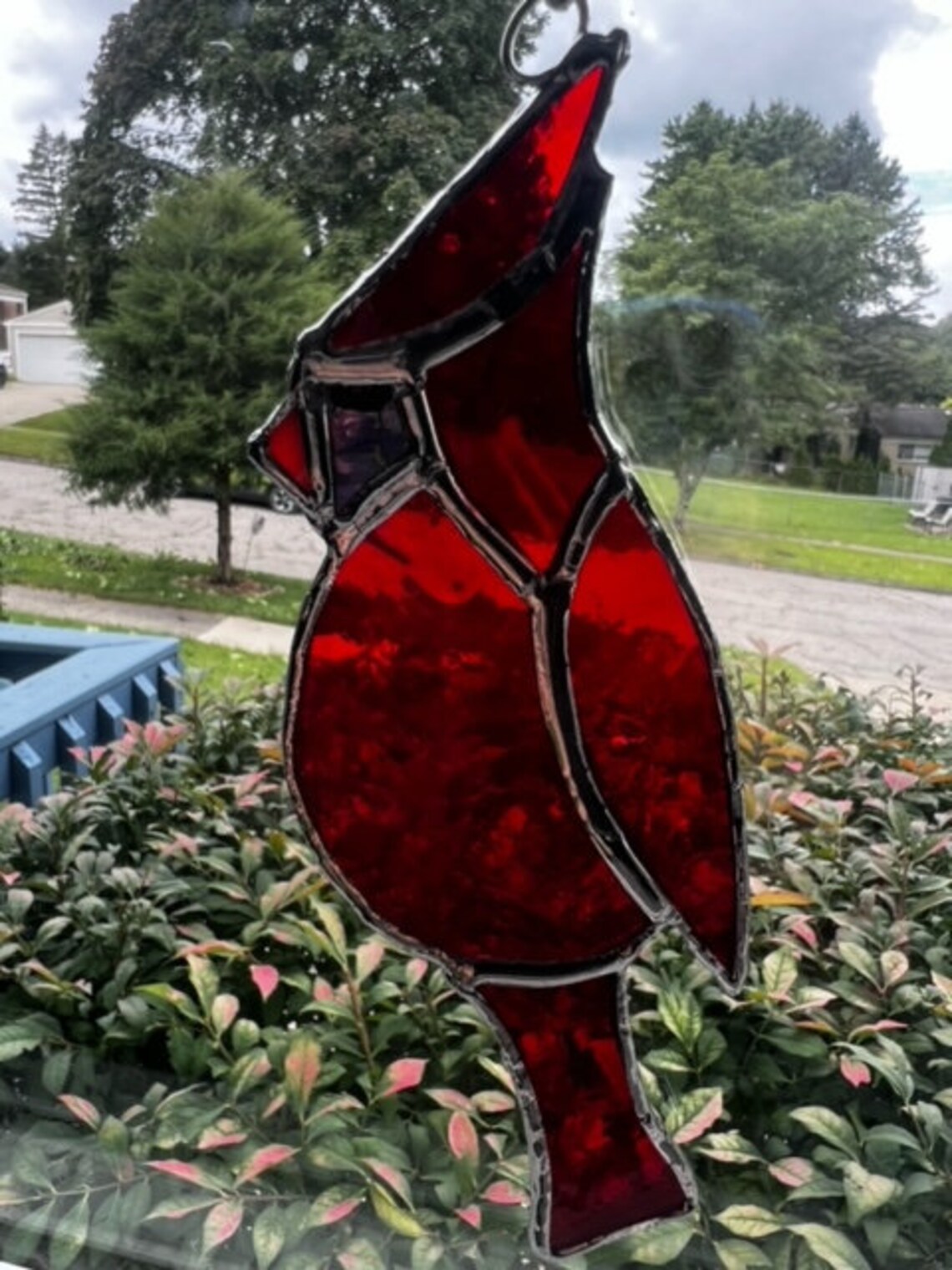 Cardinals, Stained Glass, Suncatchers, Red Birds - Etsy