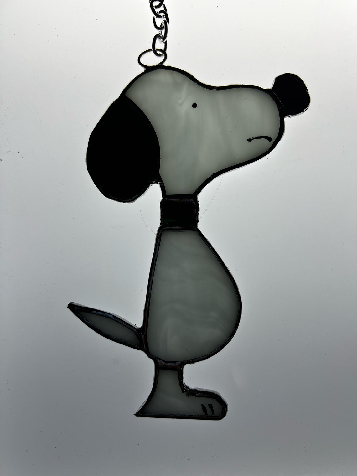 Snoopy, Stained Glass, Suncatcher - Etsy