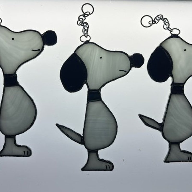Snoopy Glass - Etsy