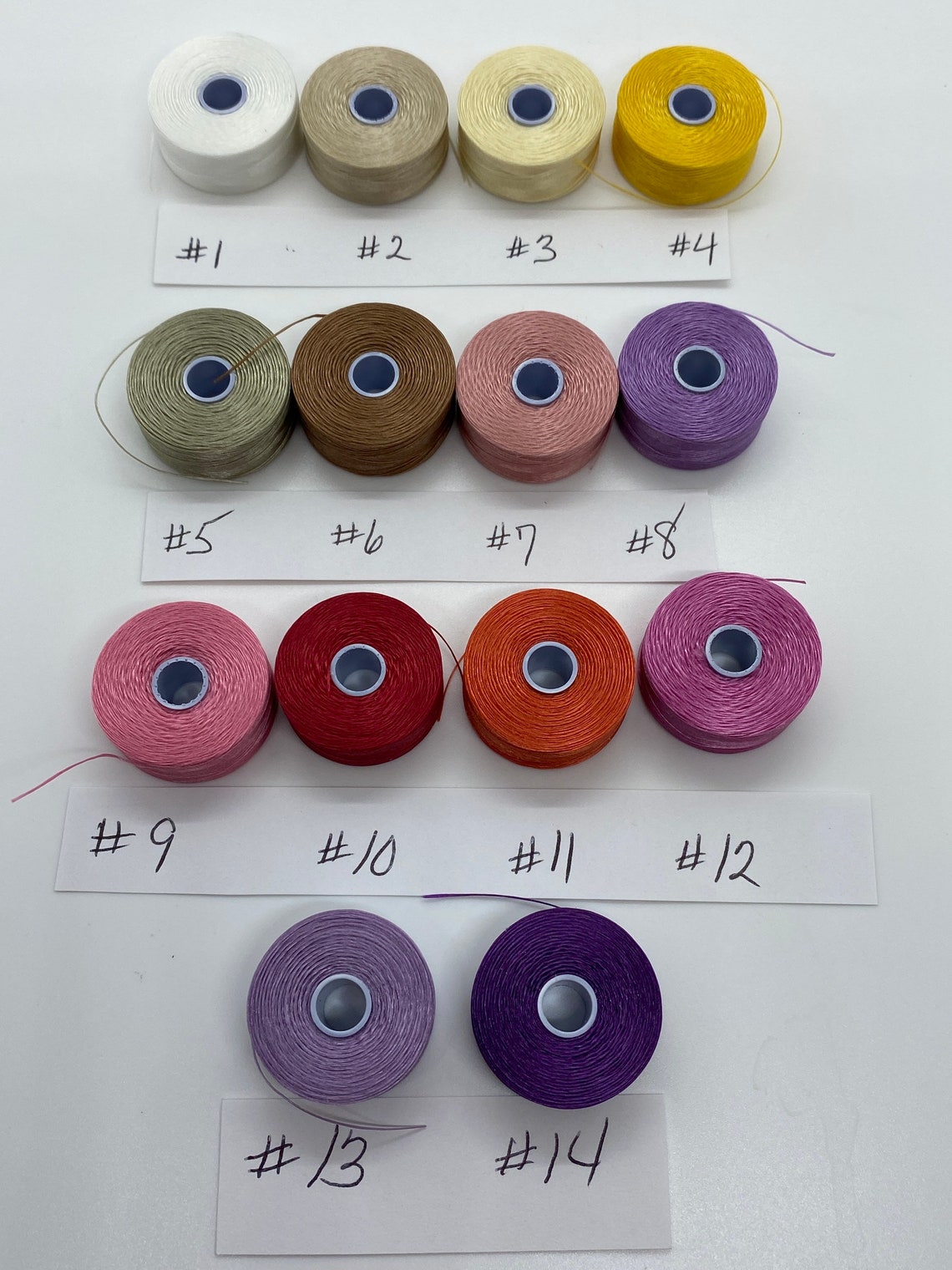 S-Lon Superlon Beading Thread Tex 45 Size D 78 Yard Bobbin | Etsy