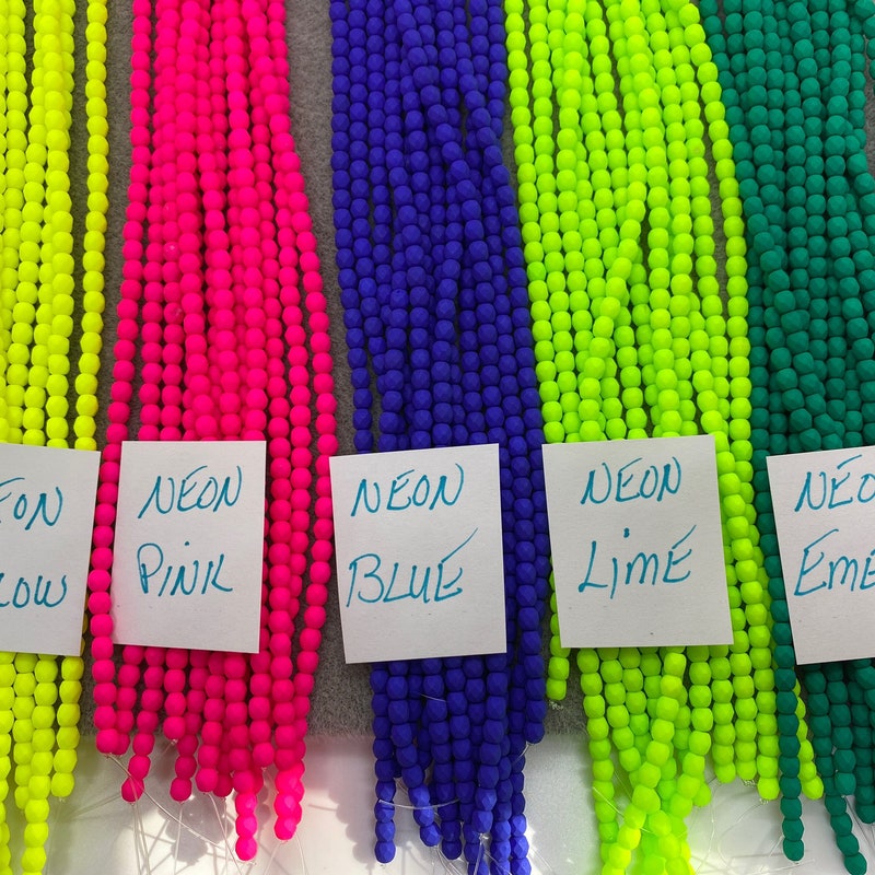 Fire Polished Beads - Etsy