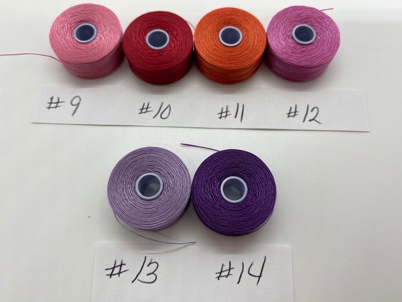 S-lon Superlon Beading Thread Tex 45 Size D 78 Yard Bobbin | Etsy