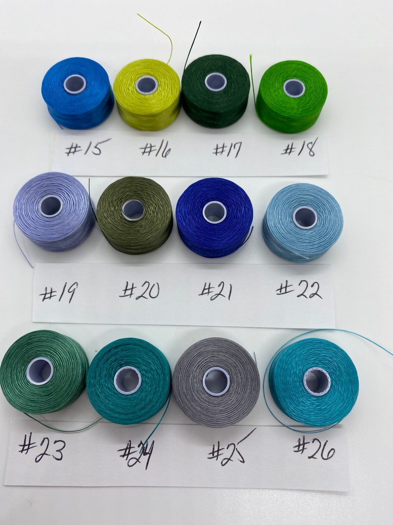 S-lon Superlon Beading Thread Tex 45 Size D 78 Yard Bobbin - Etsy