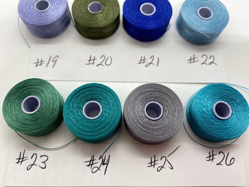 S-lon Superlon Beading Thread Tex 45 Size D 78 Yard Bobbin | Etsy