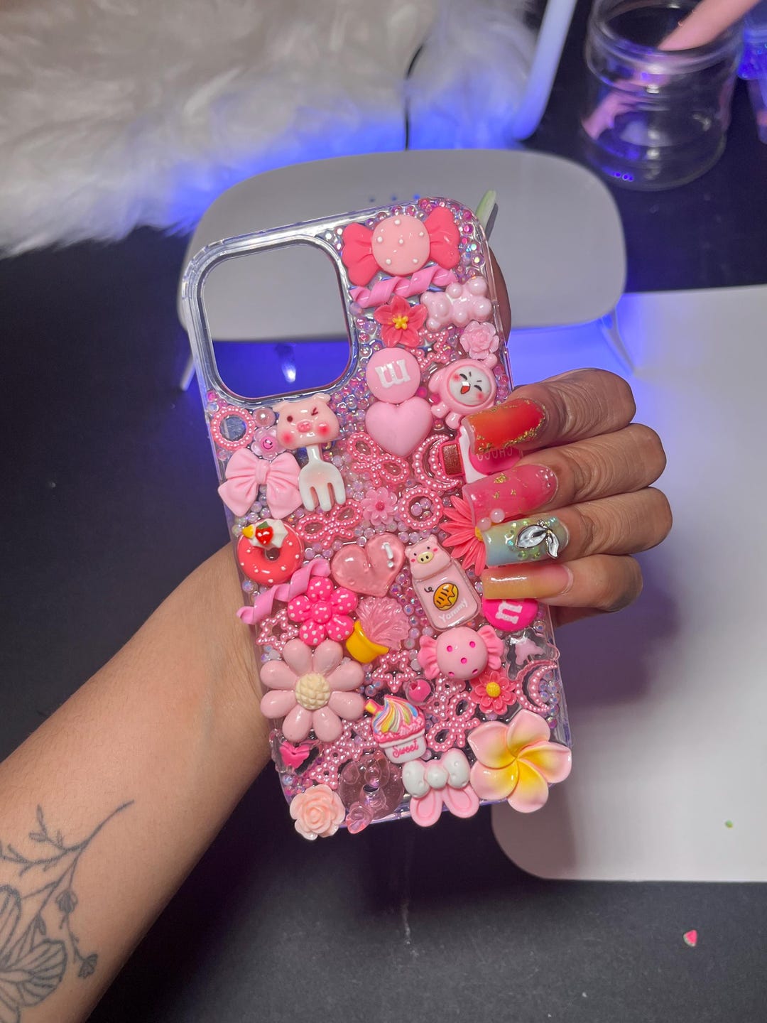 Pretty in Pink Junk Case - Etsy