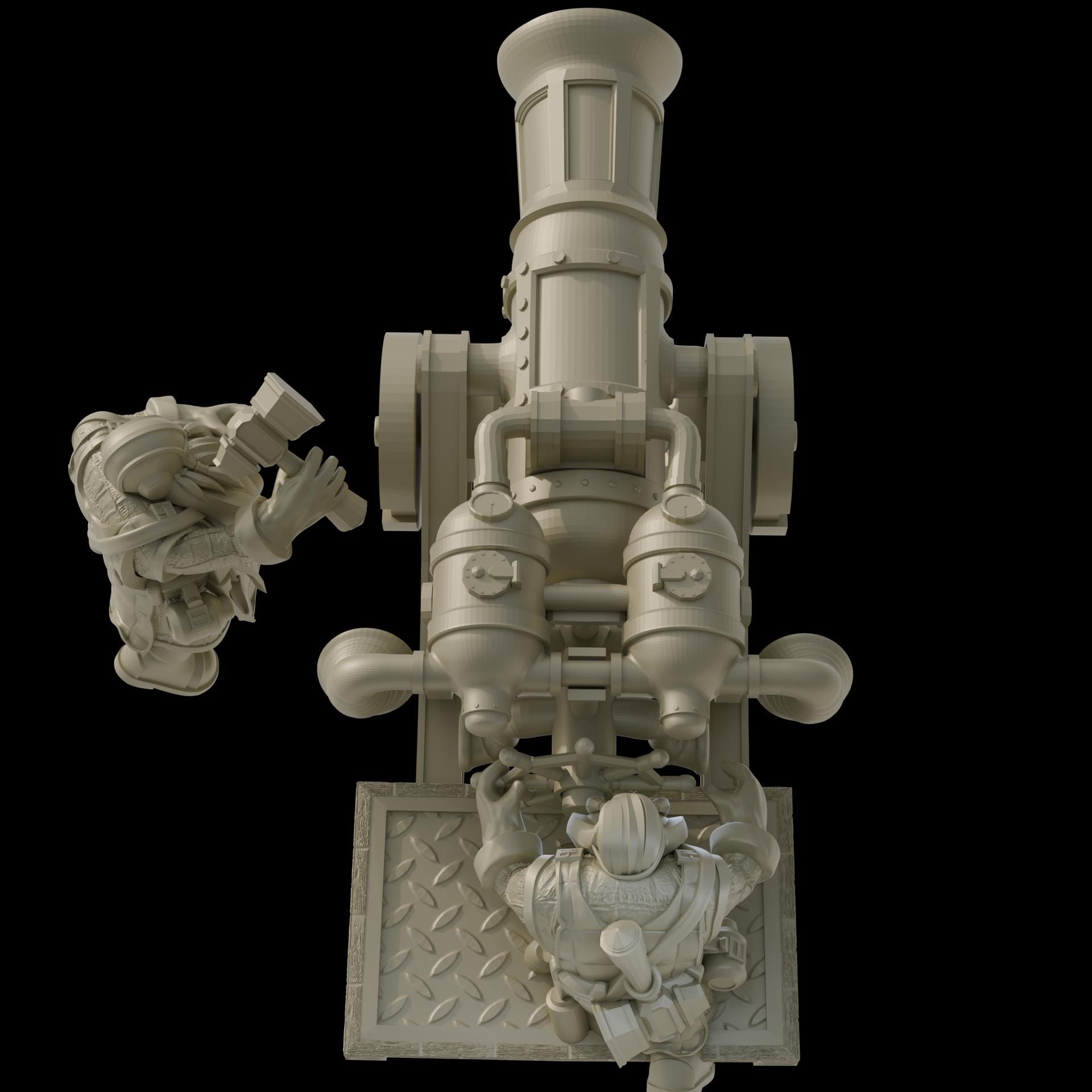 Dwarven Artillery - STL File for 3D Printing - Etsy